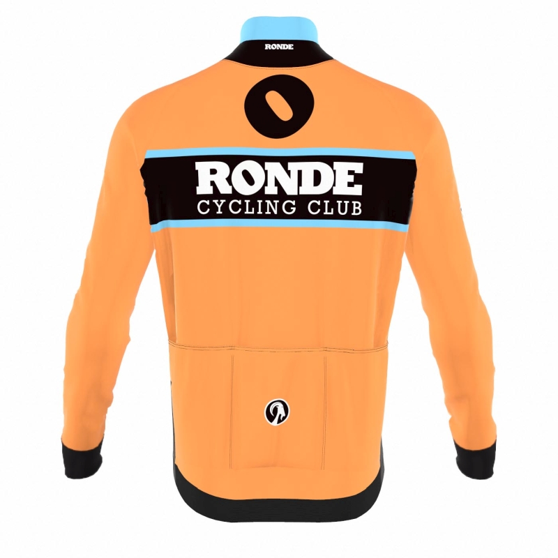 Mens Ronde CC Orange Ibex Rain Cape – Stolen Goat